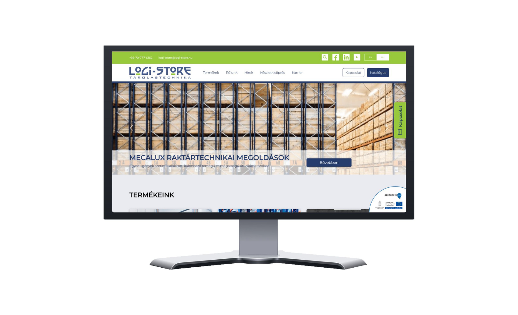 Megújult a weboldalunk! | Logi-Store Kft. tárolástechnika ...